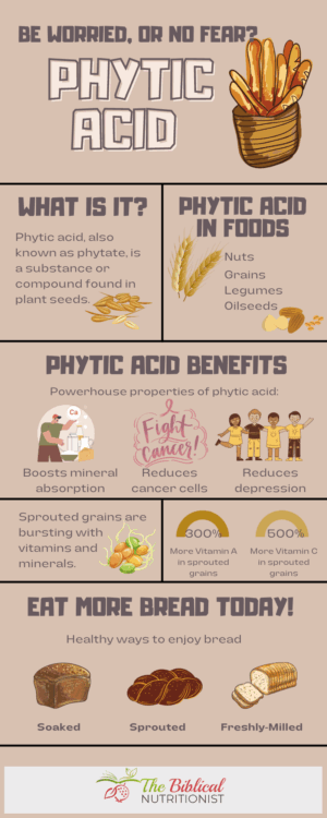 Phytic Acid in Bread, Grains and Beans: Be Worried or No Fear?