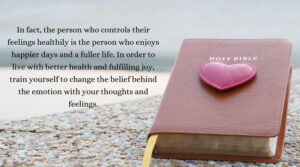 What the Bible Teaches Us About Emotions and Feelings